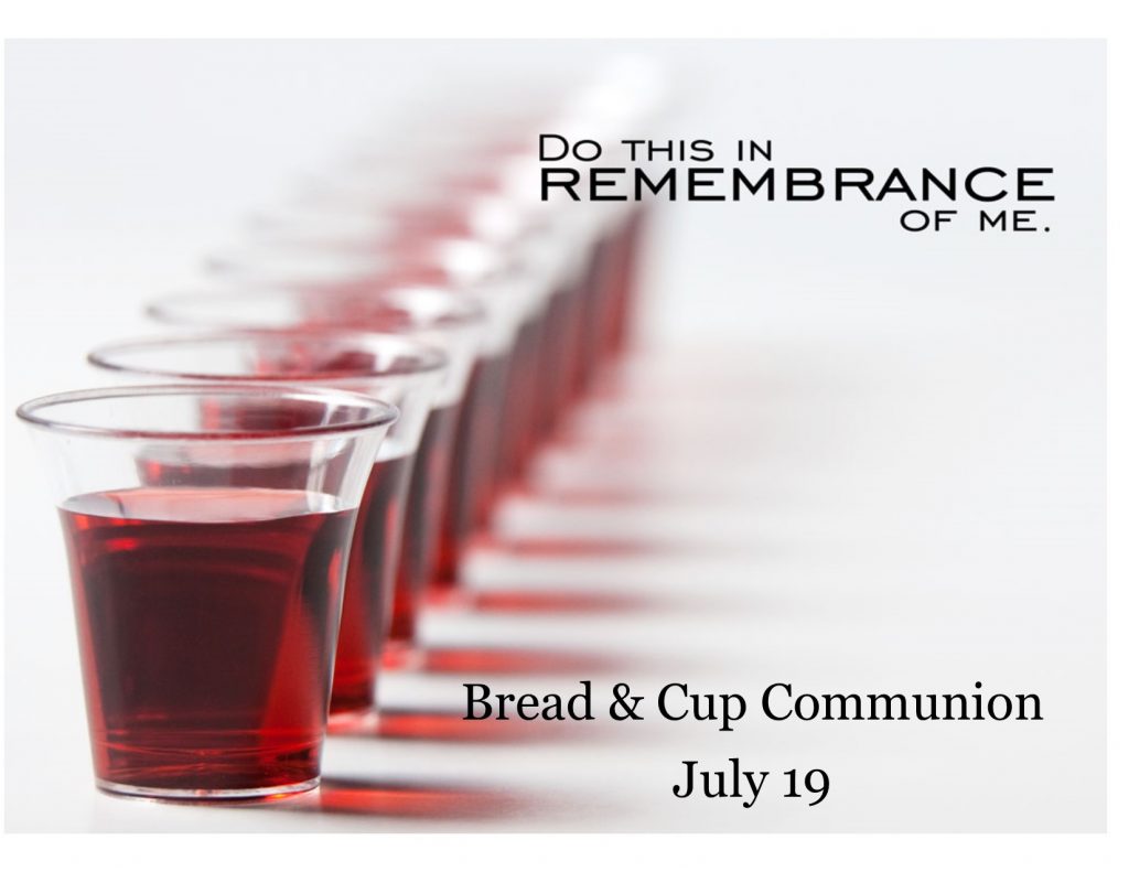 Communion Sunday-2020 | Hanover Church of the Brethren